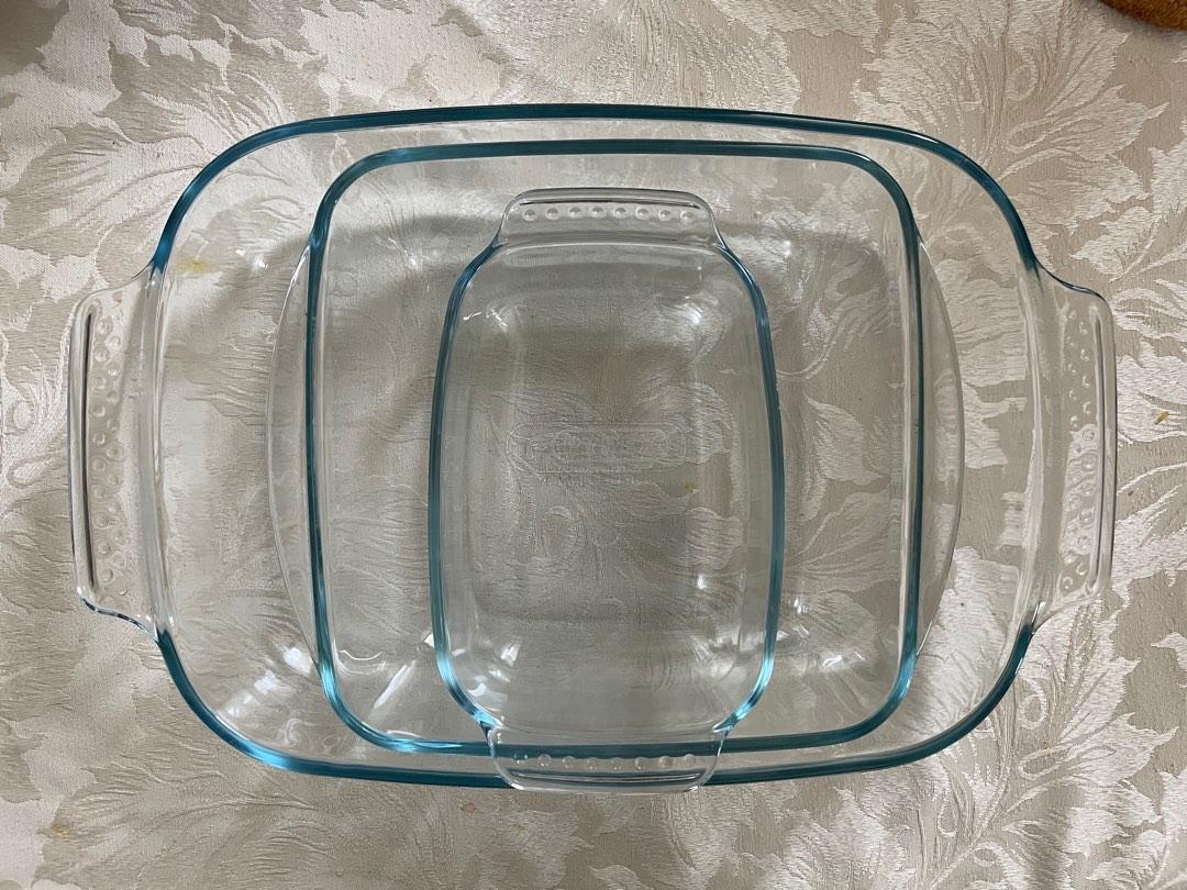 3 Pyrex brand dishes, Furniture & Home Living, Kitchenware & Tableware ...