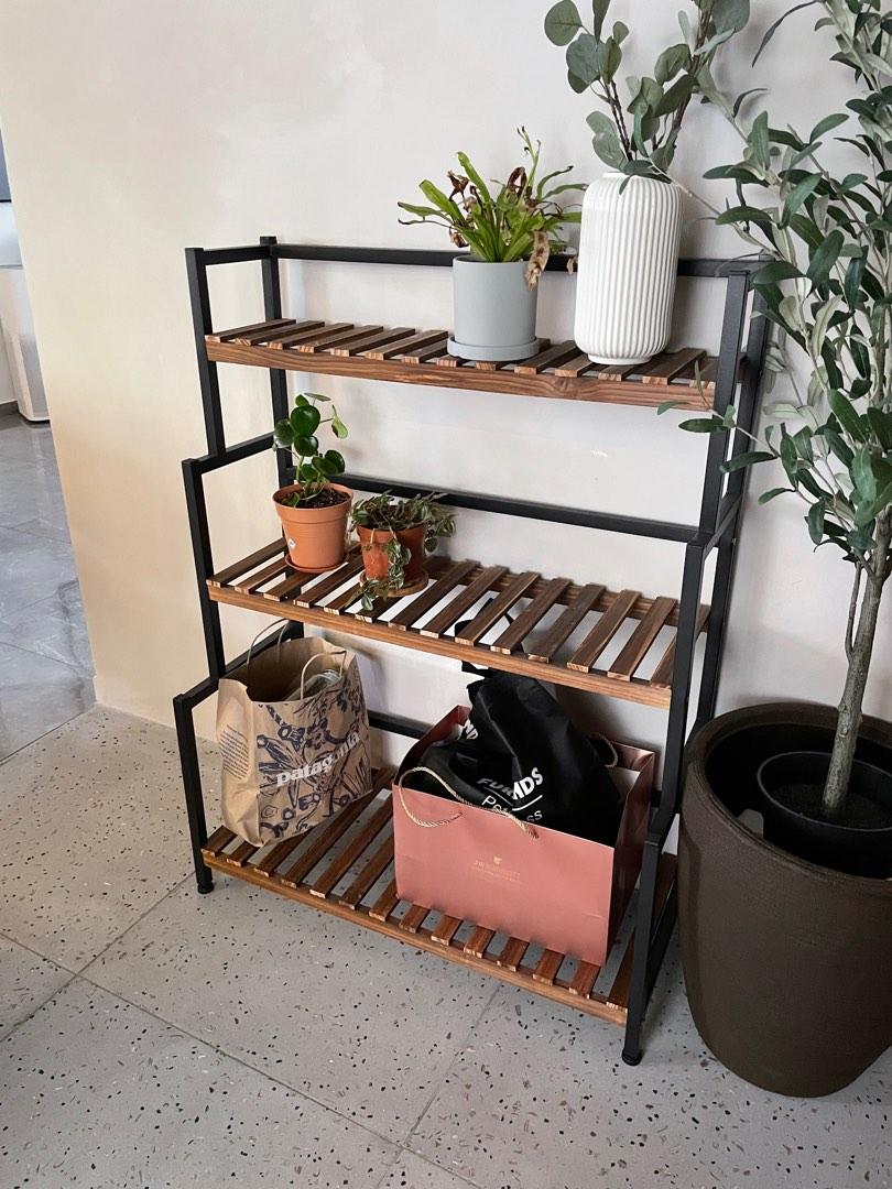 3 tier plant rack 80cm length, Furniture & Home Living, Outdoor ...