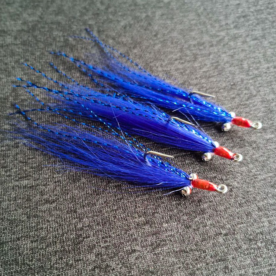 Popper fly Peacock bass lure 3pc set, Sports Equipment, Fishing on ...