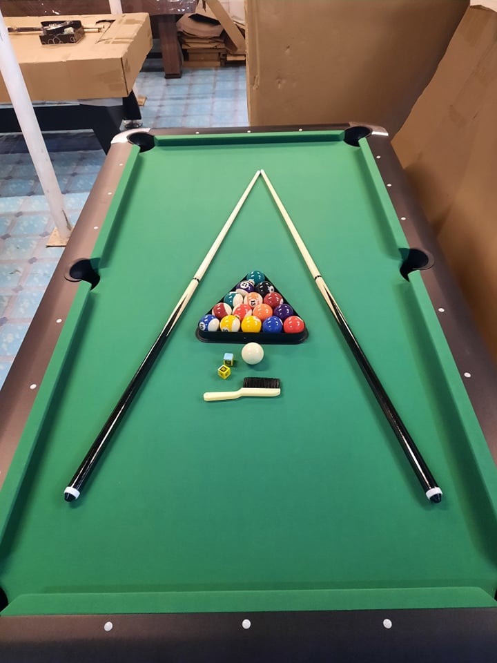 4X7 MDF BILLIARD TABLE, Sports Equipment, Sports & Games, Billiards and ...