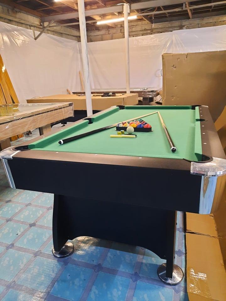 4X7 MDF BILLIARD TABLE, Sports Equipment, Sports & Games, Billiards and ...
