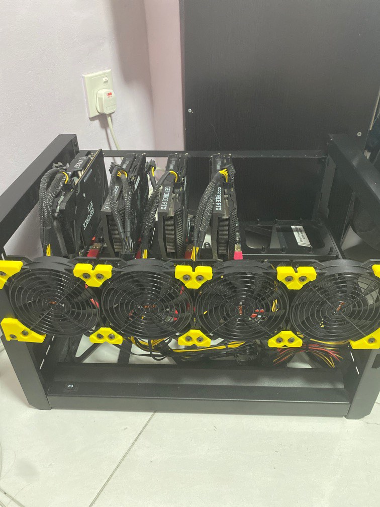 4x GPU 3060Ti Mining Rig, Computers & Tech, Parts & Accessories ...
