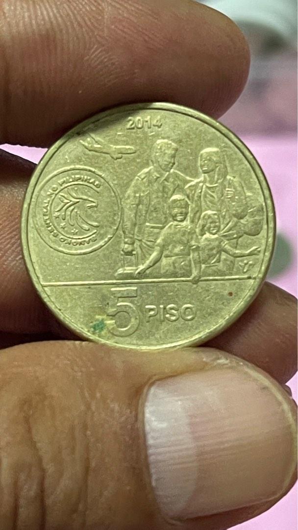 5piso Philippines Commemorative Coins, Hobbies & Toys, Memorabilia ...