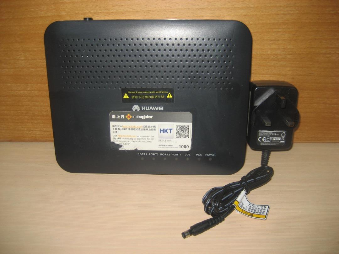 🌟🌟🌟 💯%原裝 HUAWEI 華為 EchoLife HG8040 光纖 Modem Router 連 【原裝】火牛 🔯 請睇 "Read ...