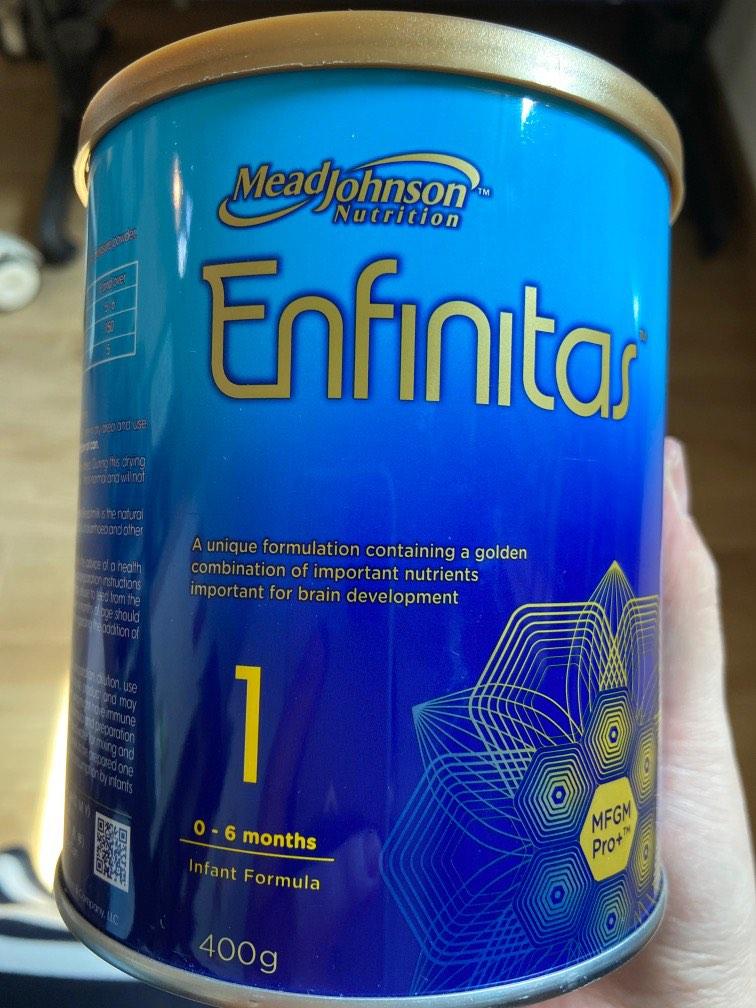 美贊臣 Enfinitas 1 400g, 兒童＆孕婦用品, 護理及餵哺, 護理及餵哺 - 母乳及奶瓶 - Carousell
