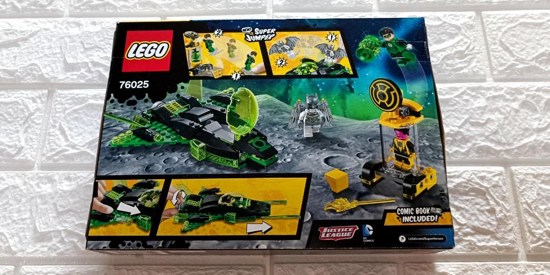 全新未開盒 LEGO 76025 Green Lantern vs. Sinestro Super Heroes 系列 (2015年出產 ...