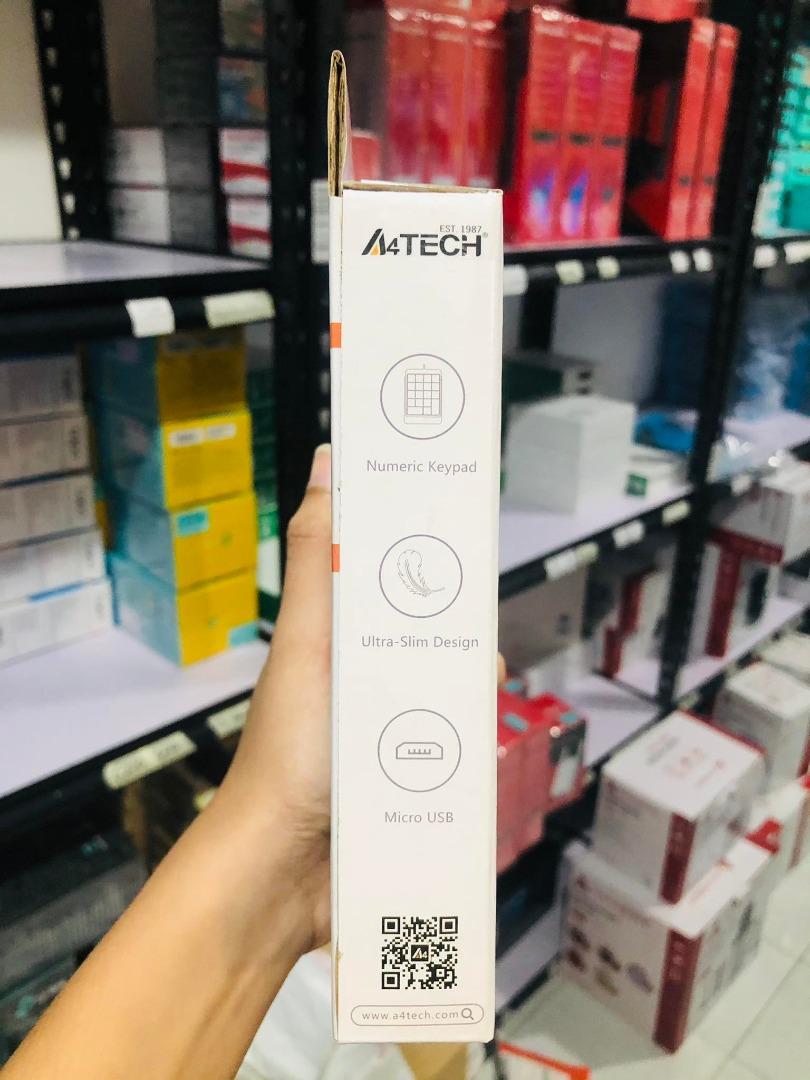 A4Tech Fstyler FK13M Numeric Keypad Micro USB Black, Computers & Tech, Parts & Accessories ...