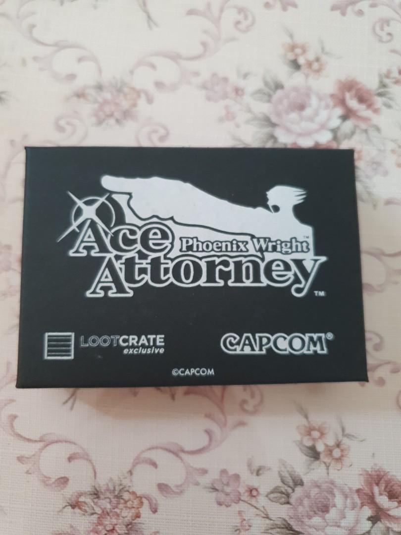 ace attorney card holder, Hobbies & Toys, Memorabilia & Collectibles, J ...