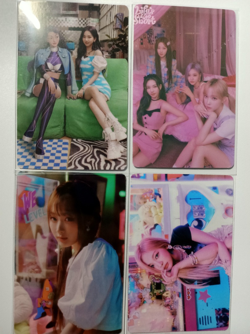 Aespa Unofficial Photocard - Life's Too Short, Hobbies & Toys, Memorabilia & Collectibles, K ...