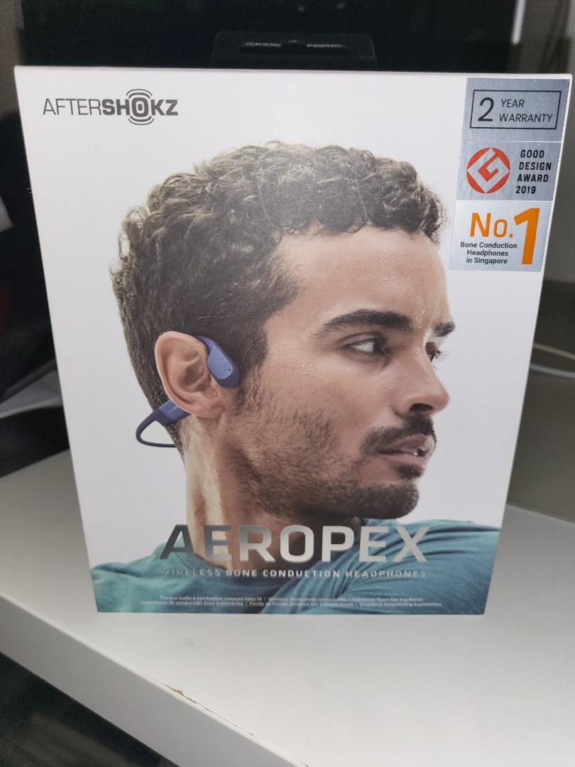 Aftershokz Aeropex (Blue Eclipse), Audio, Earphones on Carousell