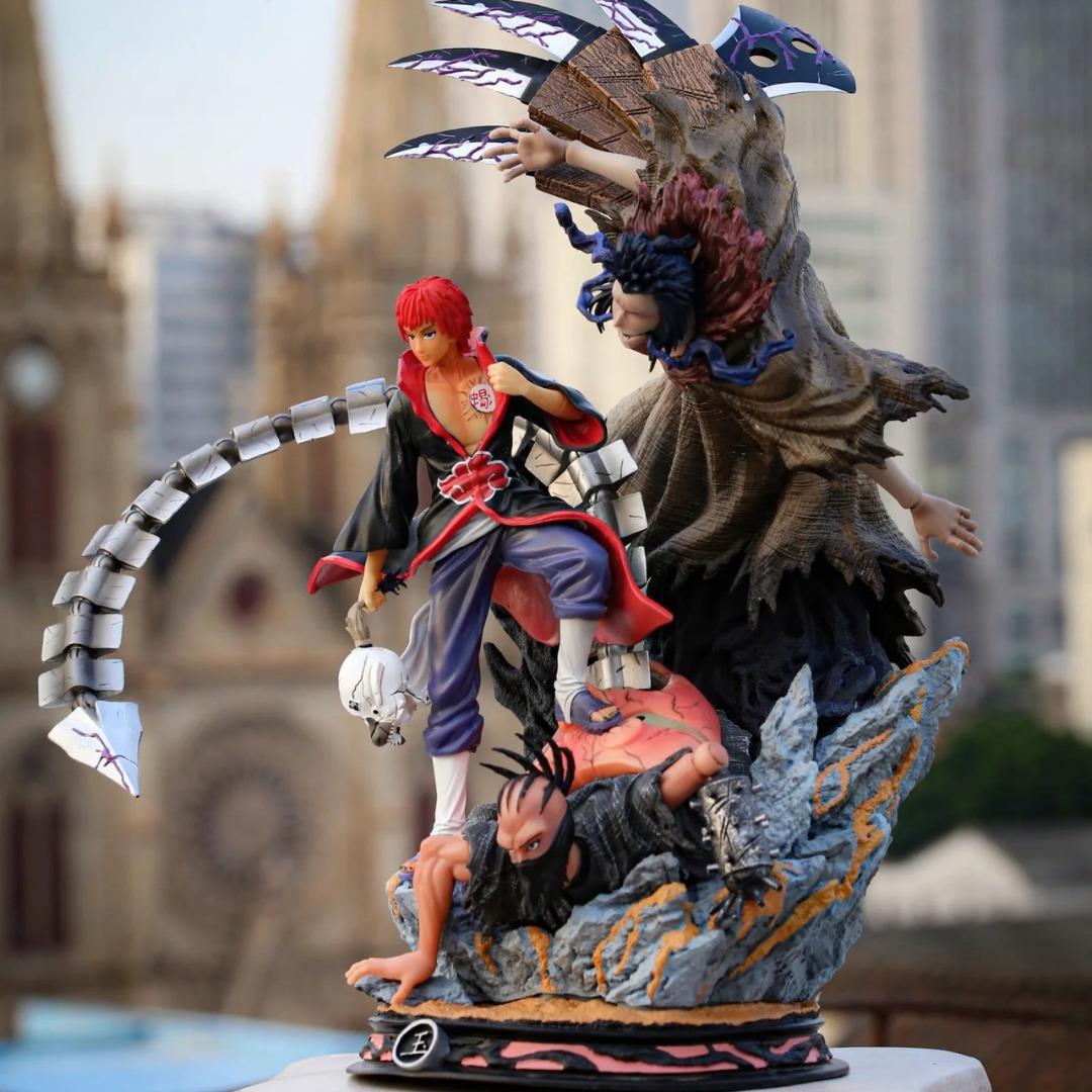 Anime Naruto Shippuden Akatsuki Akasuna Sasori action figure Scene ...
