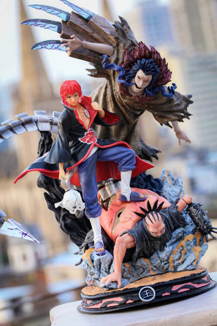 Anime Naruto Shippuden Akatsuki Akasuna Sasori action figure Scene ...