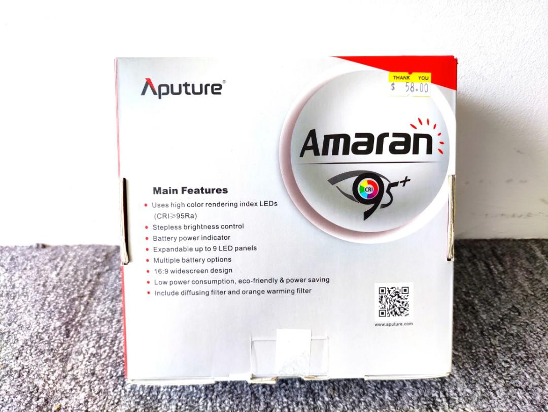Aputure Amaran AL-H160 Daylight On-Camera LED Light, Photography, Photography Accessories ...