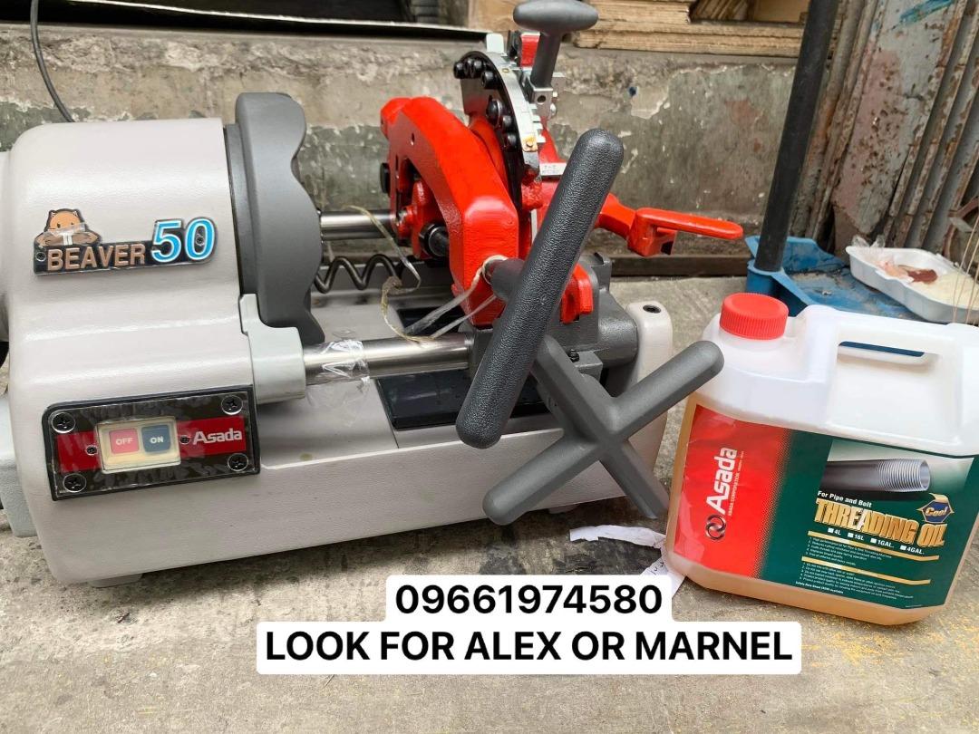 ASADA THREADING MACHINE, Commercial & Industrial, Industrial Equipment ...