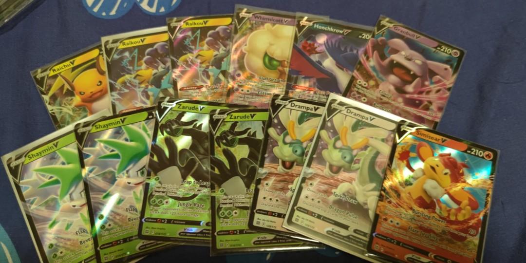 Assorted V and Vmax and Vstar Pokémon cards/ pokemon cards ( noivern ...