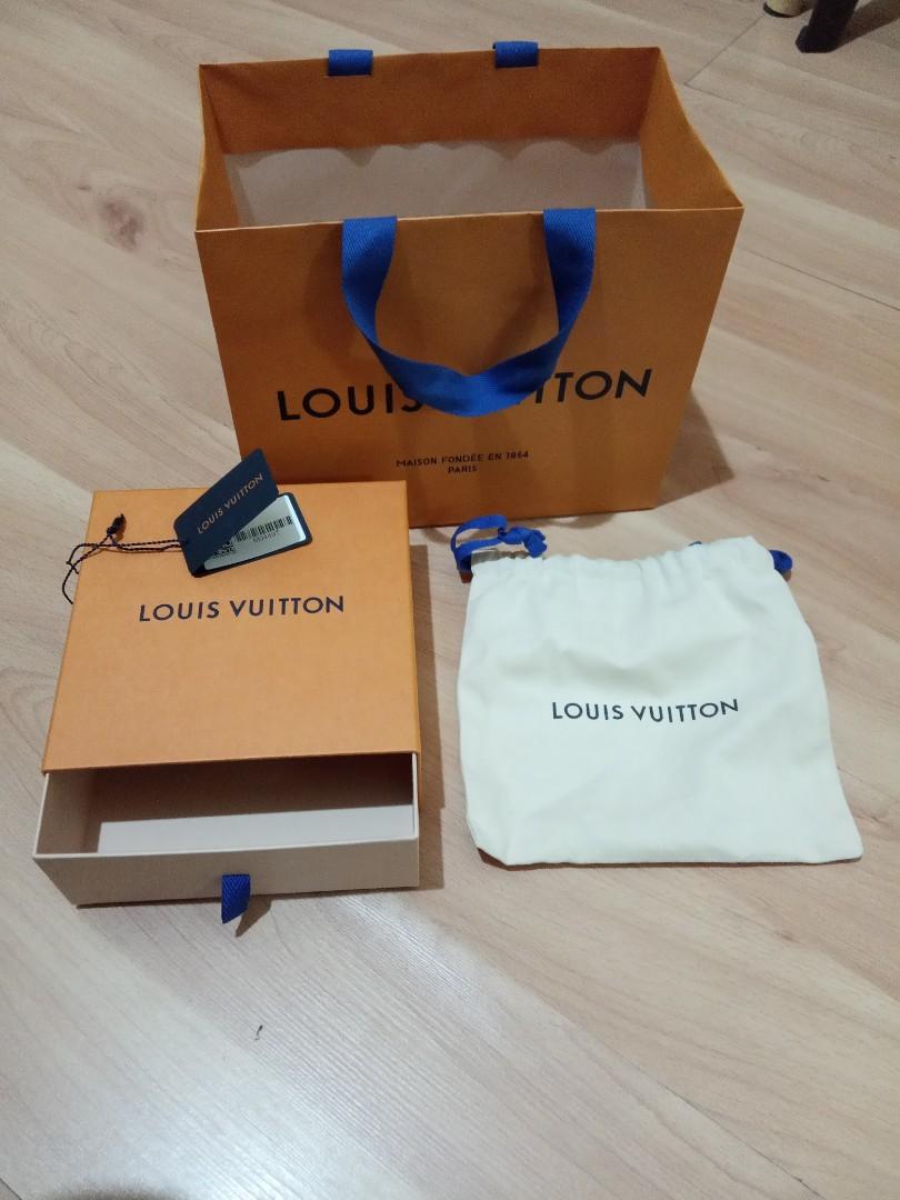 Authentic lv belt box with paperbag and dust bag, Luxury, Accessories ...