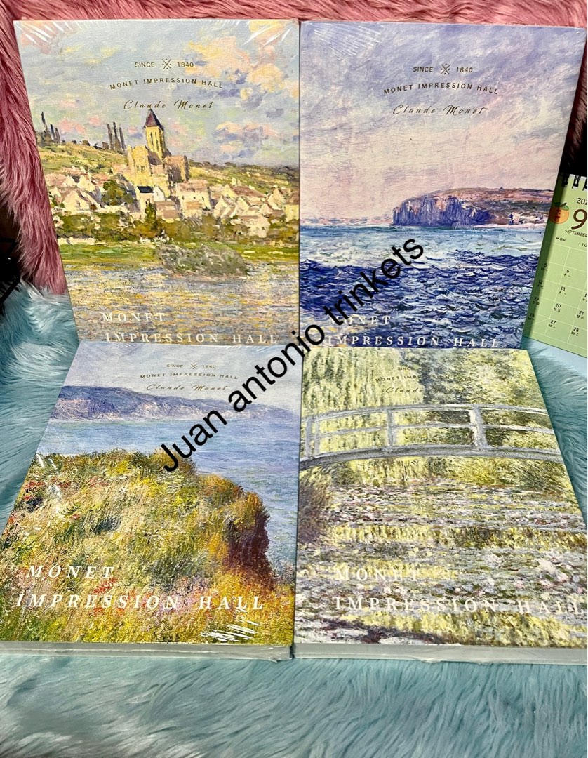 Sketchbook B5 Claude Monet, Hobbies & Toys, Stationary & Craft ...