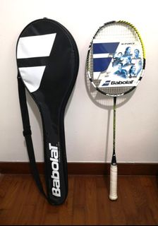 Babolat Badminton Rackets with case, Sports Equipment, Sports & Games ...