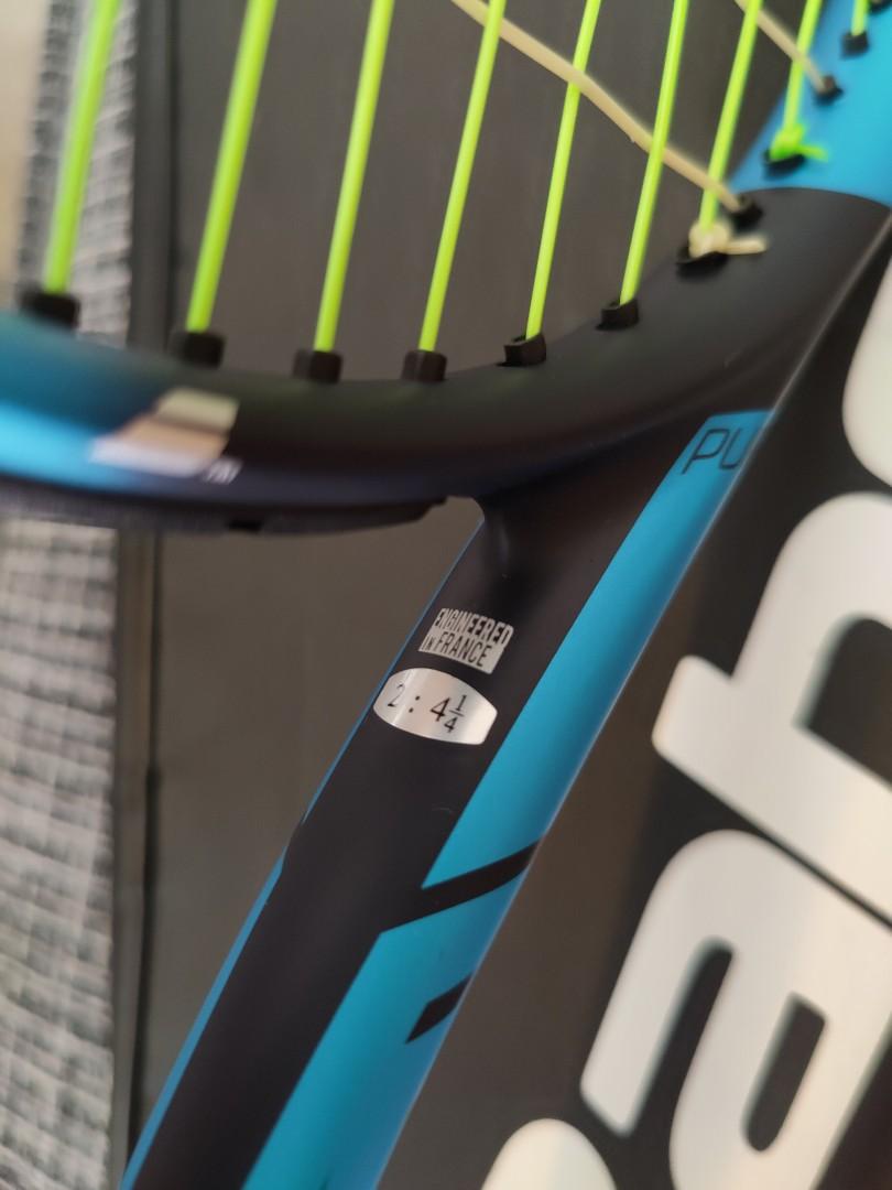 Babolat Pure Drive 2021 with Solinco Hyper G, Sports Equipment, Sports ...