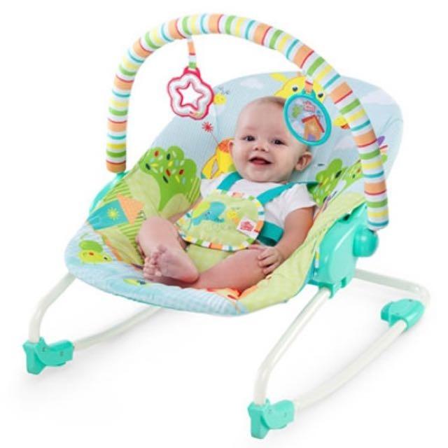 Baby Rocker / Bouncer - Bright Starts Snuggle Jungle, Babies & Kids ...