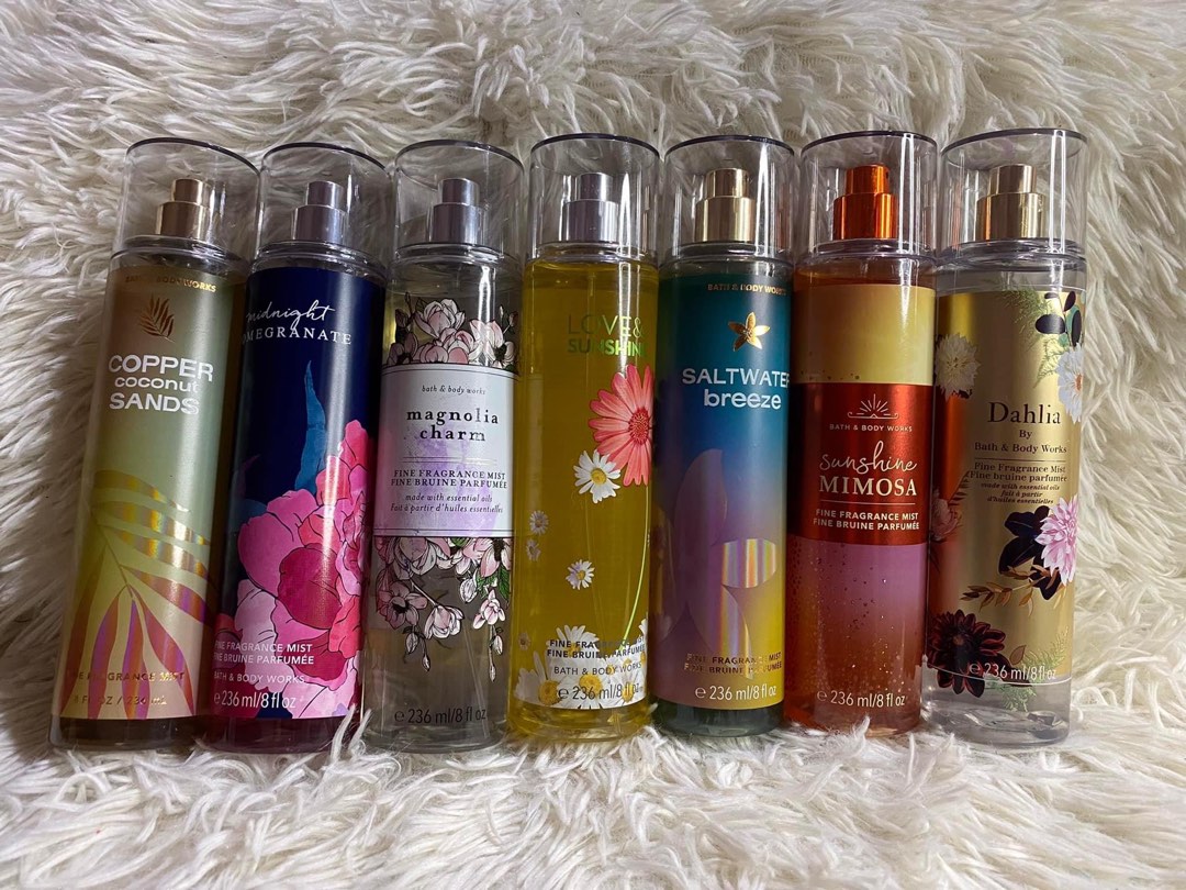 Bath & Body Works Fragrance Mist, Beauty & Personal Care, Fragrance ...