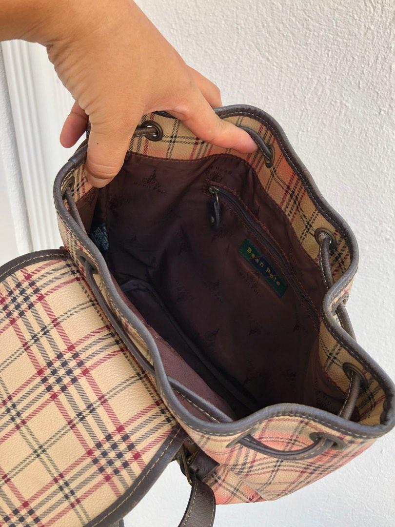 Beanpole Green label classic bucket backpack bag with etiketa, Women's ...