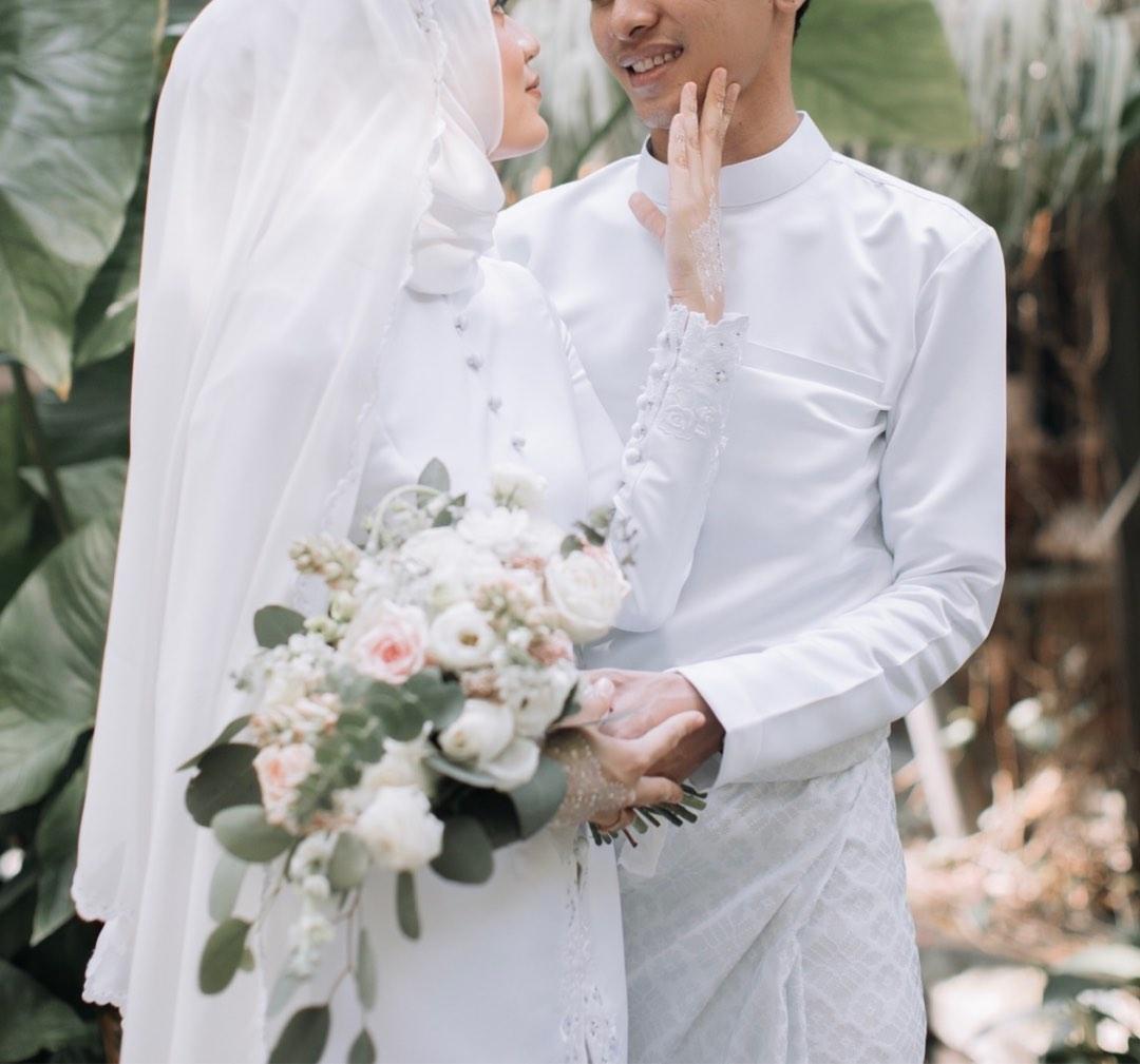 Rent/sell/ Bespoke nikah attire set / baju nikah, Women's Fashion ...