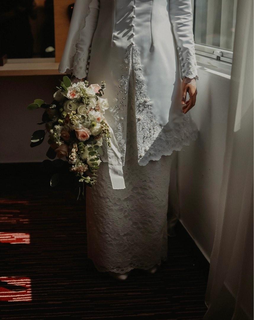 Rent/sell/ Bespoke nikah attire set / baju nikah, Women's Fashion ...