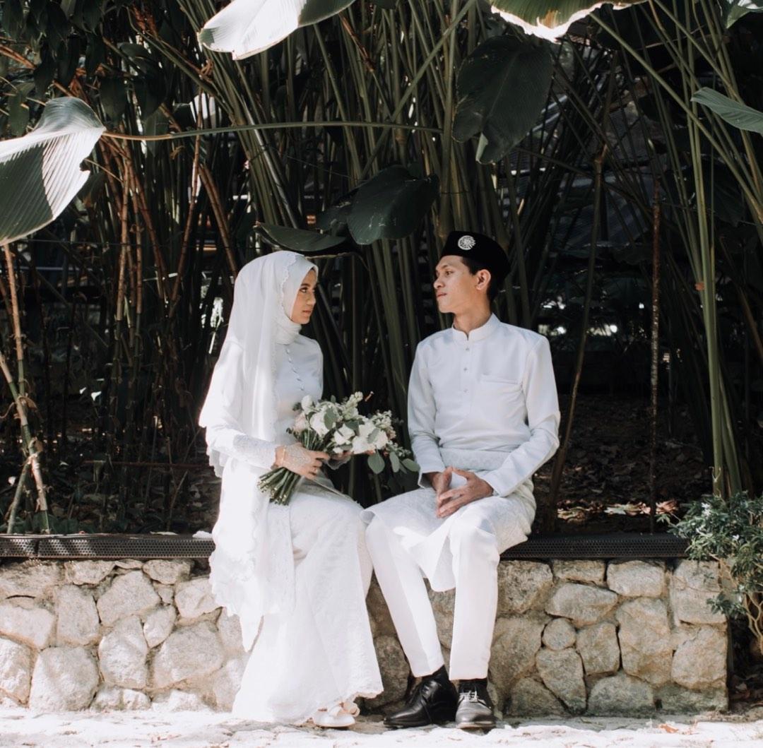 Rent/sell/ Bespoke nikah attire set / baju nikah, Women's Fashion ...