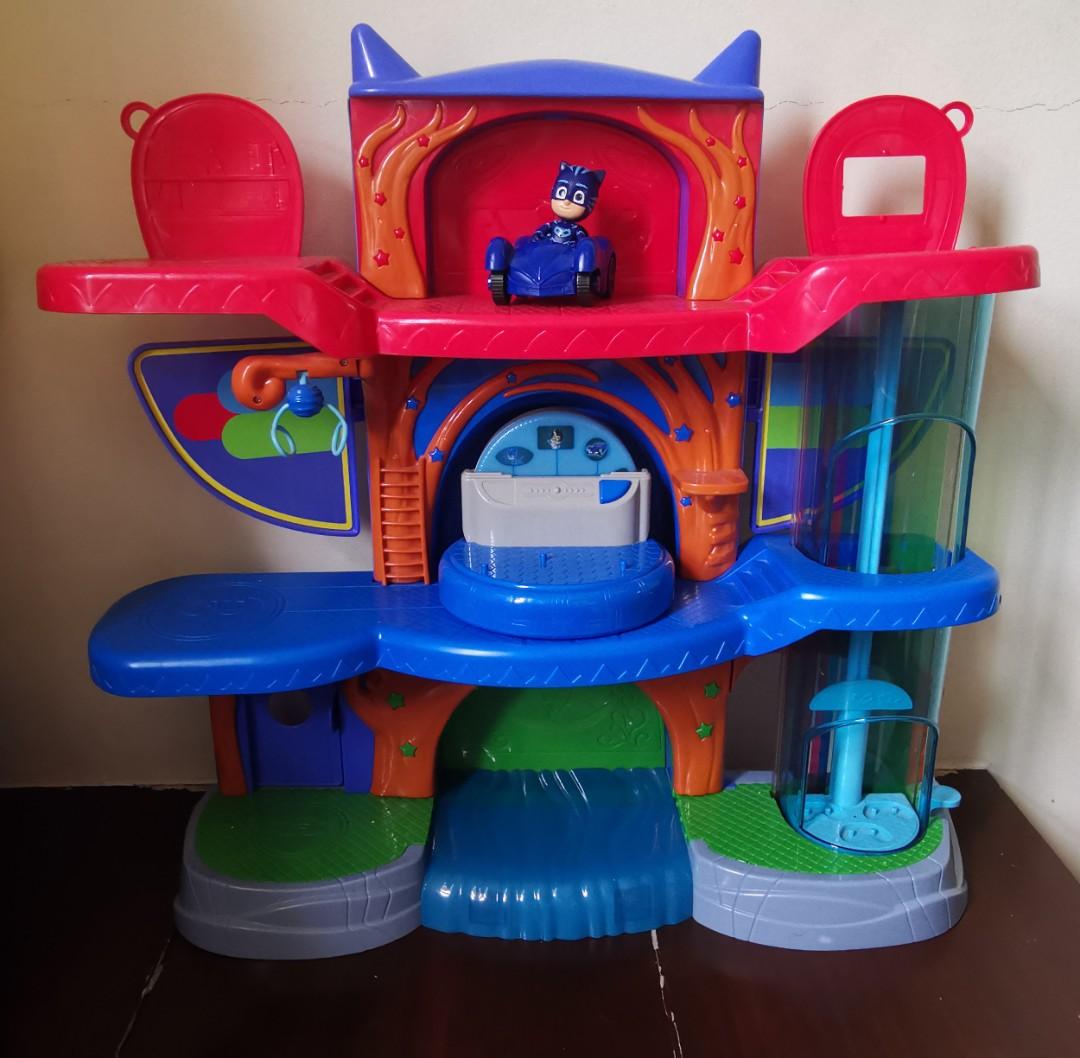 Big PJ Masks Deluxe Headquarters Playset, Hobbies & Toys, Toys & Games ...