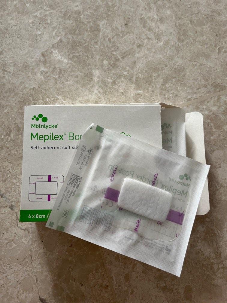 BN 6x8cm Mepilex Border Post-Op, Health & Nutrition, Medical Supplies ...