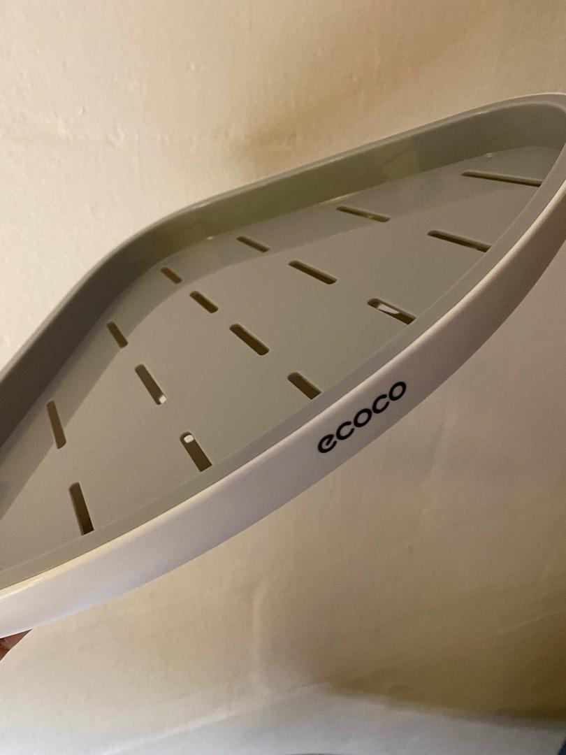 BNIB Ecoco Bathroom Shelf Rack & Broom holder, Furniture & Home Living ...