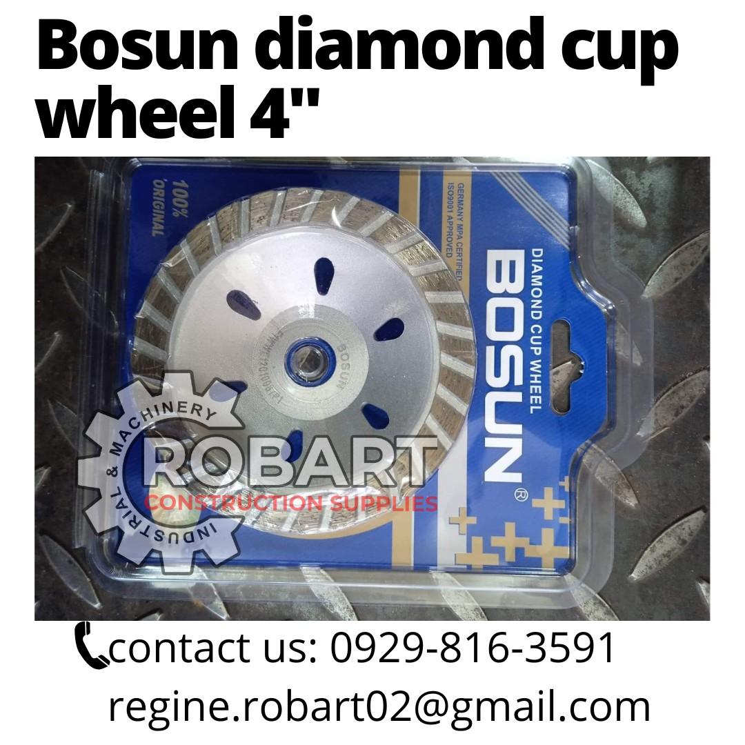 bosun diamond cup wheel, Commercial & Industrial, Construction Tools ...