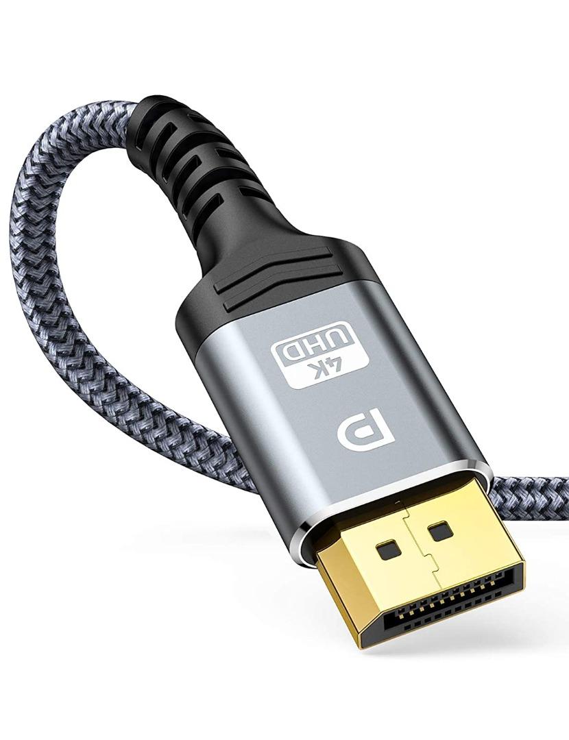 [BRAND NEW] Snowkids 4K DisplayPort to DisplayPort Cable, 4K@60Hz, 2K ...