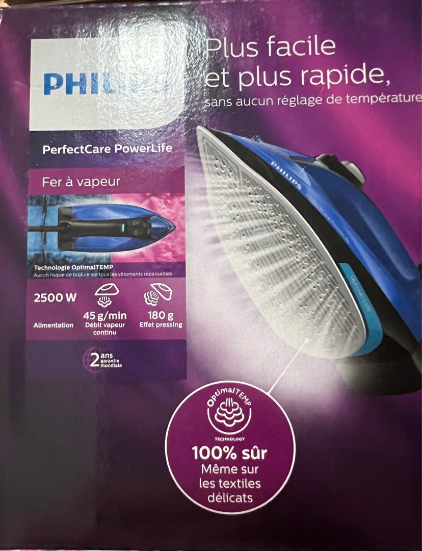 Brand new unopened Philips steam iron, TV & Home Appliances, Irons ...