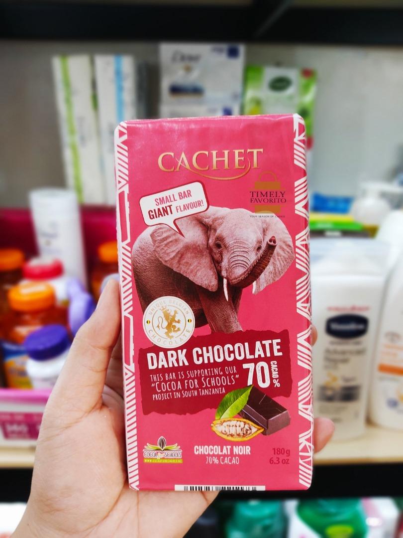 Cachet Dark Chocolate/Milk Chocolate/Brownie & Pretzel/Almonds & Sea ...