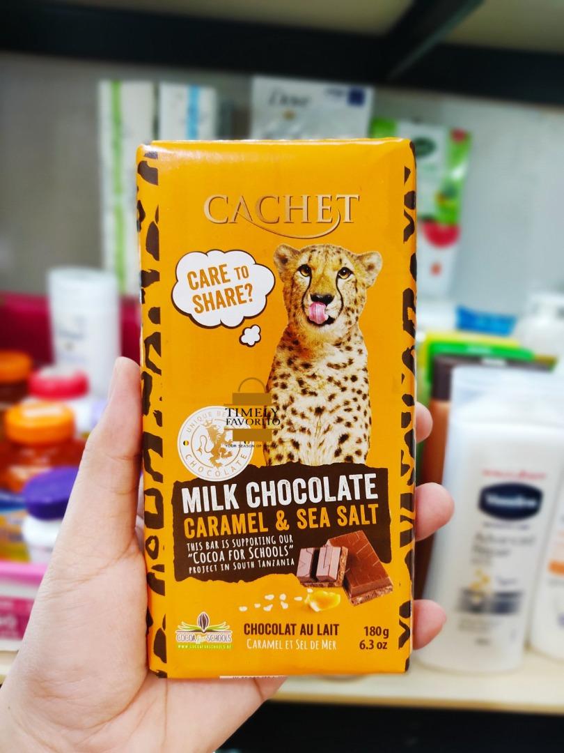 Cachet Dark Chocolate/Milk Chocolate/Brownie & Pretzel/Almonds & Sea ...