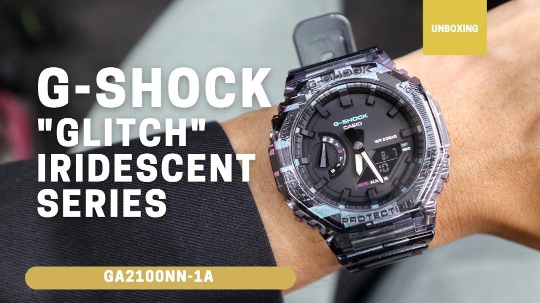 Casio G-Shock GA-2100NN-1A Iridescent Color Translucent Resin Band 2100 ...