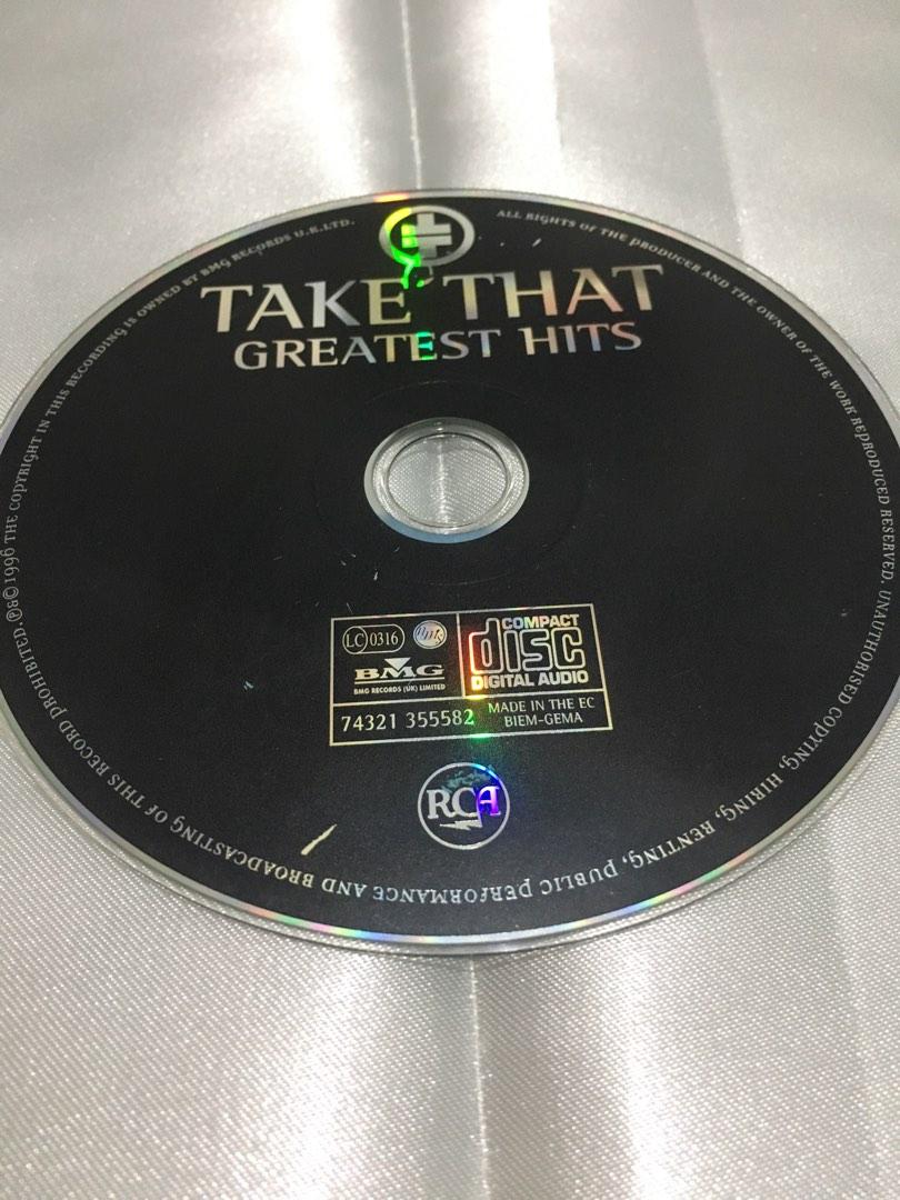 CD - TAKE THAT GREATEST HITS, Hobbies & Toys, Music & Media, CDs & DVDs ...
