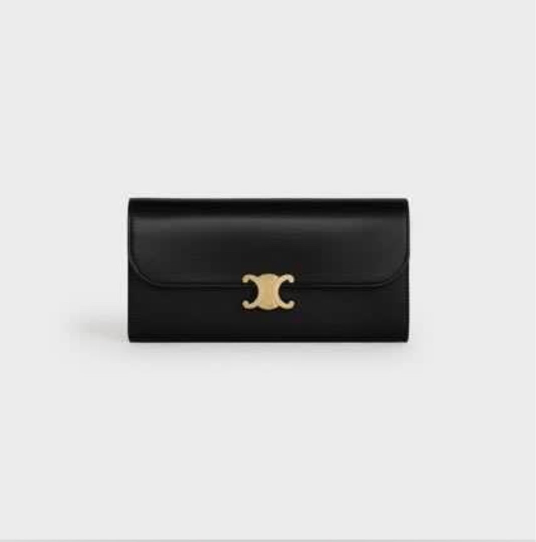 Celine Long Triomphe Wallet, Women's Fashion, Bags & Wallets, Wallets ...