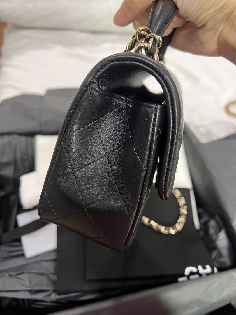 Chanel CF mini rectangle with handle, Women's Fashion, Bags & Wallets ...