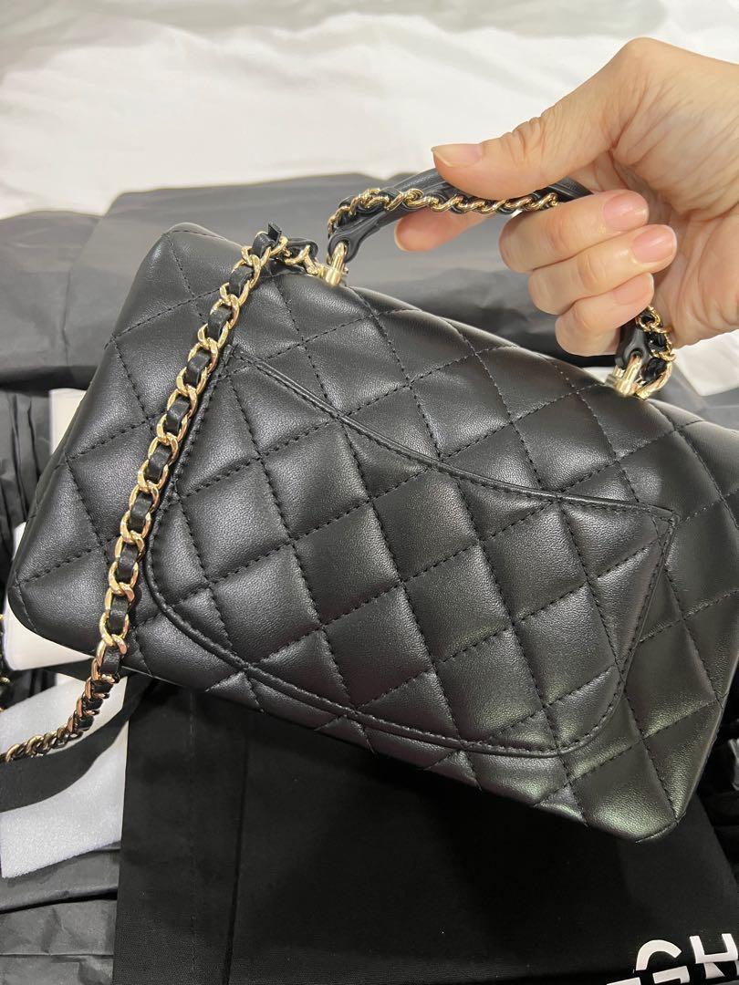 Chanel CF mini rectangle with handle, Women's Fashion, Bags & Wallets ...