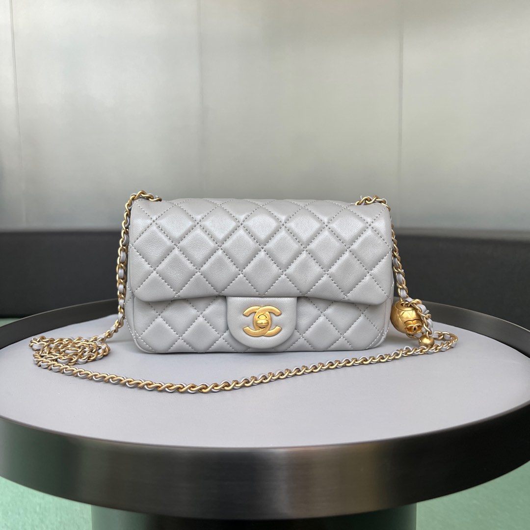 Chanel Mini Rectangular Pearl Crush, Luxury, Bags & Wallets on Carousell