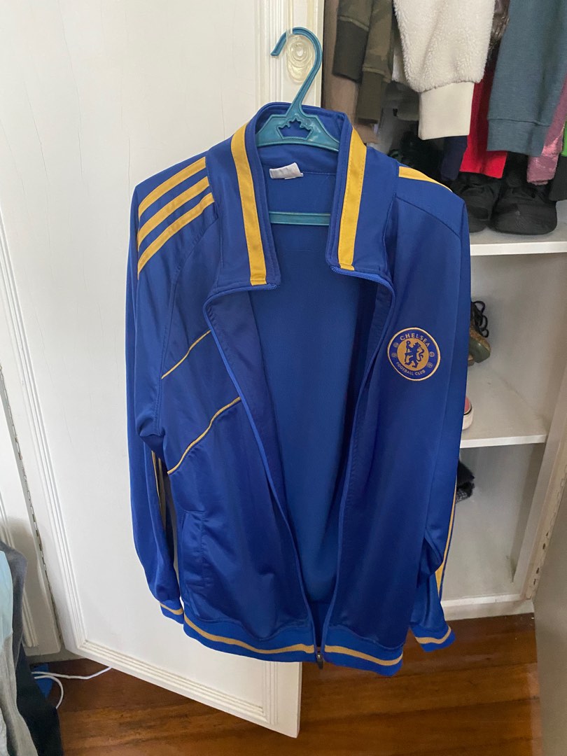 Chelsea FC Jacket, Men's Fashion, Coats, Jackets and Outerwear on Carousell