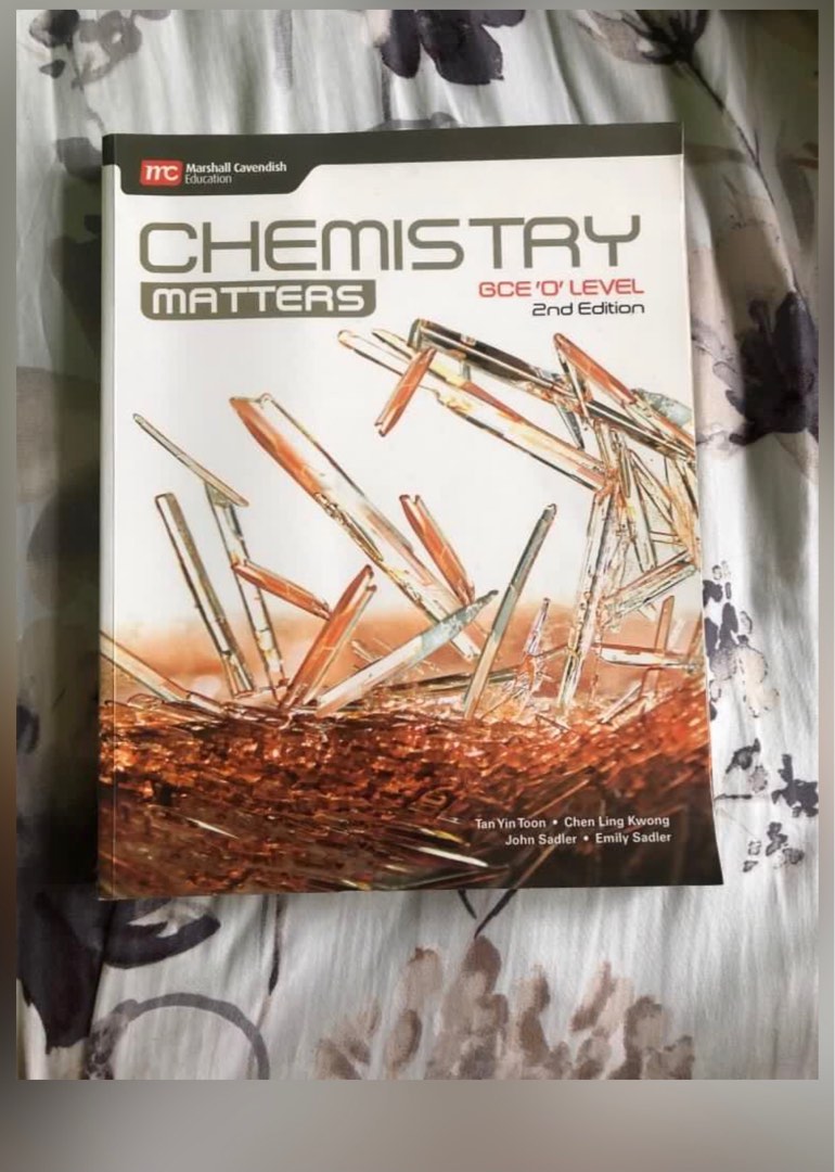 Chemistry Matters GCE O level (2nd Edition), Hobbies & Toys, Books ...