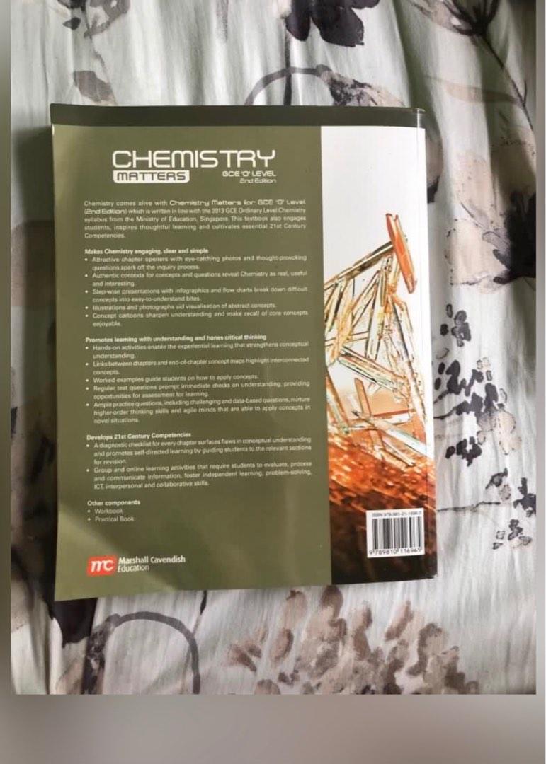 Chemistry Matters GCE O level (2nd Edition), Hobbies & Toys, Books ...