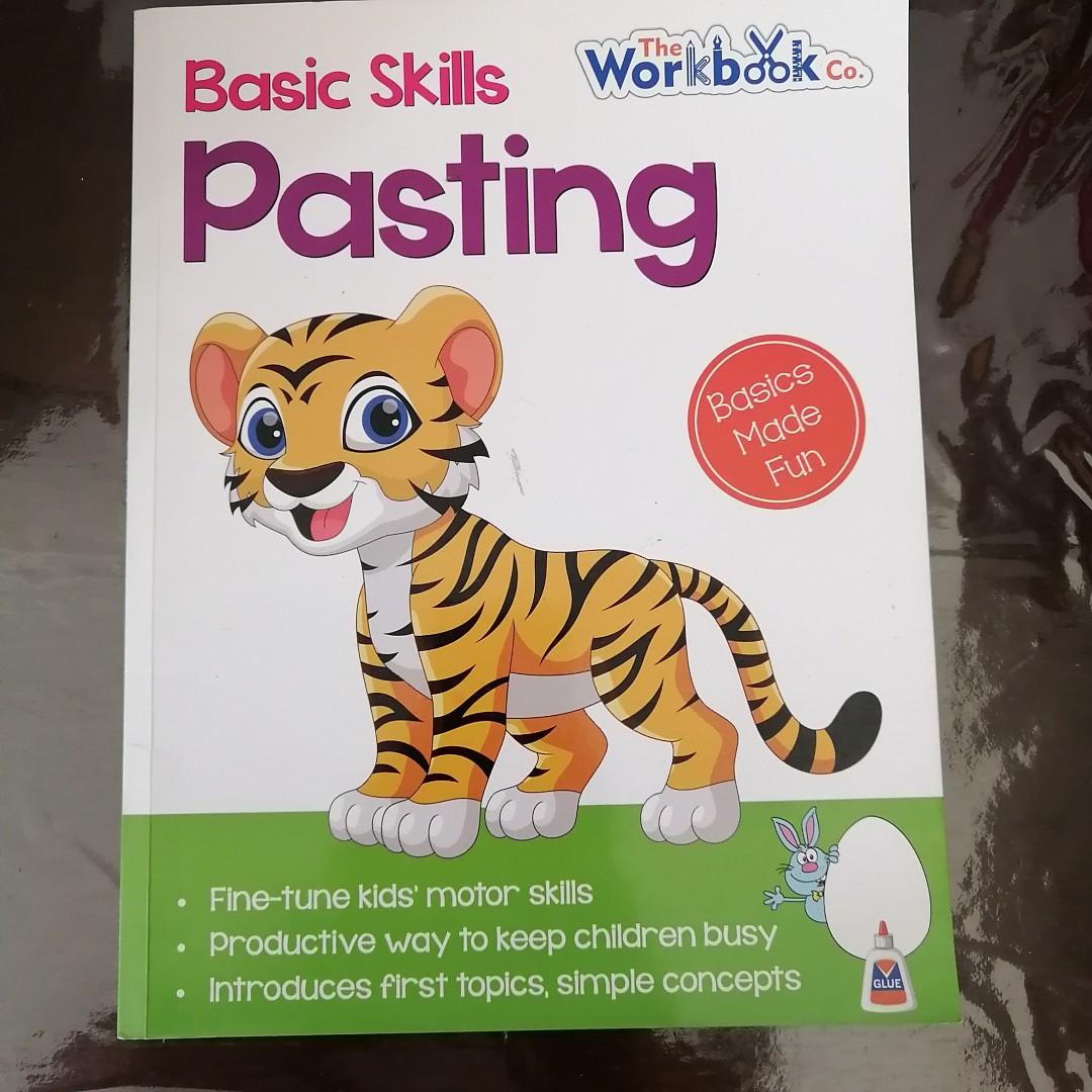 (Children Workbook) Basic Skills Pasting, Hobbies & Toys, Books ...