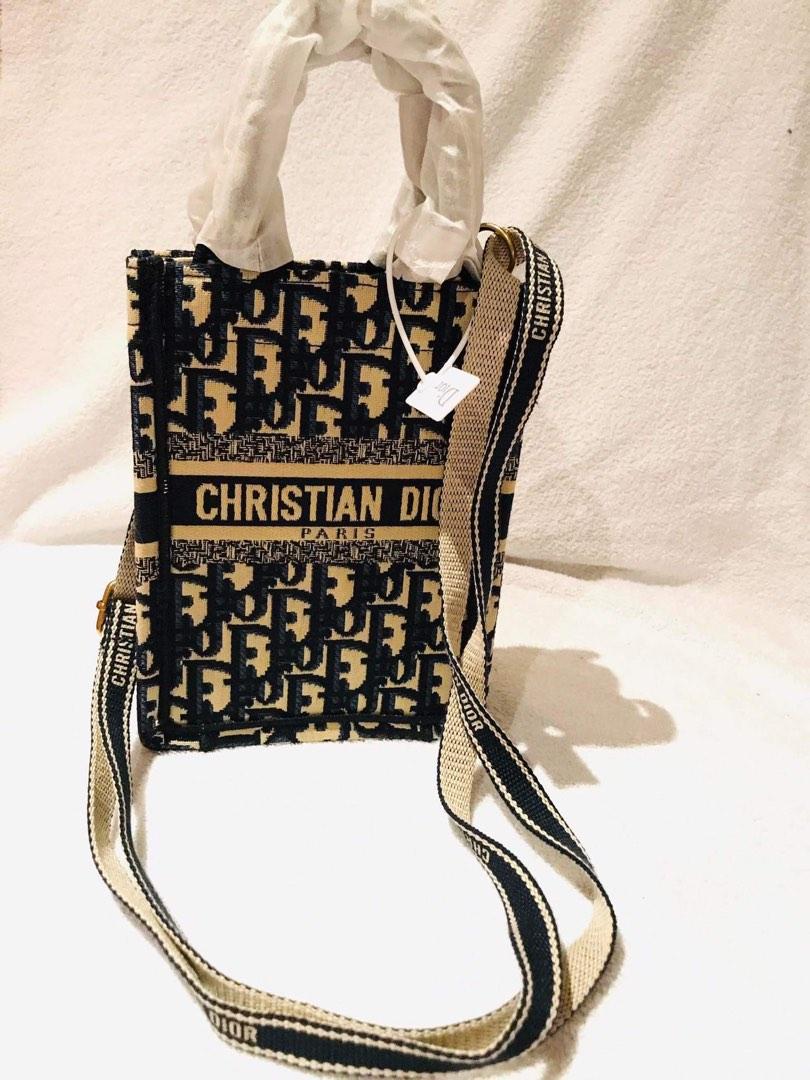 CHRISTIAN DIOR MINI TOTE WITH SLING, Women's Fashion, Bags & Wallets ...