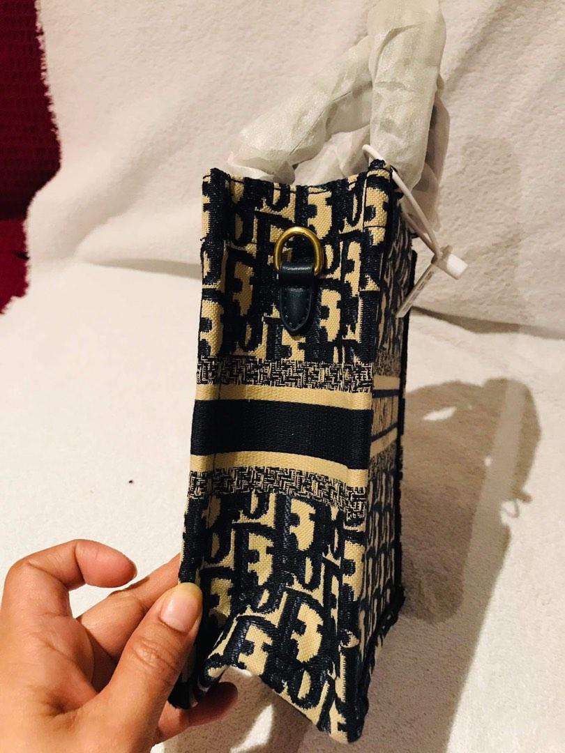 CHRISTIAN DIOR MINI TOTE WITH SLING, Women's Fashion, Bags & Wallets ...