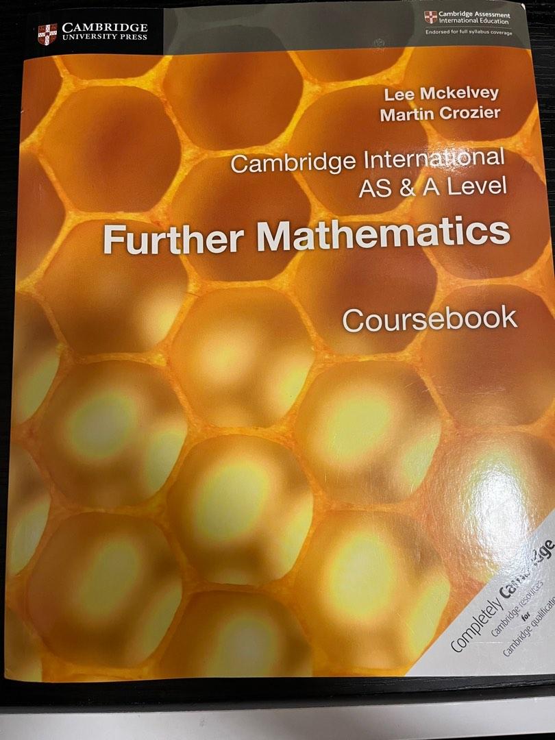 劍橋cie, international a level, further mathematics, 興趣及遊戲, 書本 & 文具, 教科書 ...